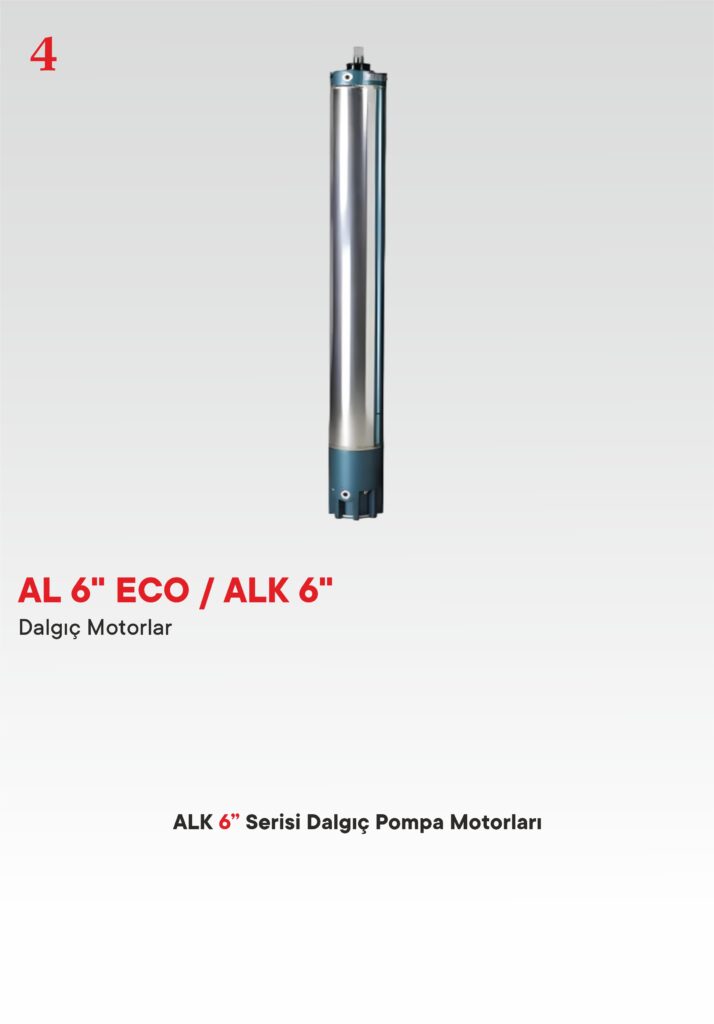 AL 6 ECO / ALK 6 Dalgıç Motorlar - alarpo.com