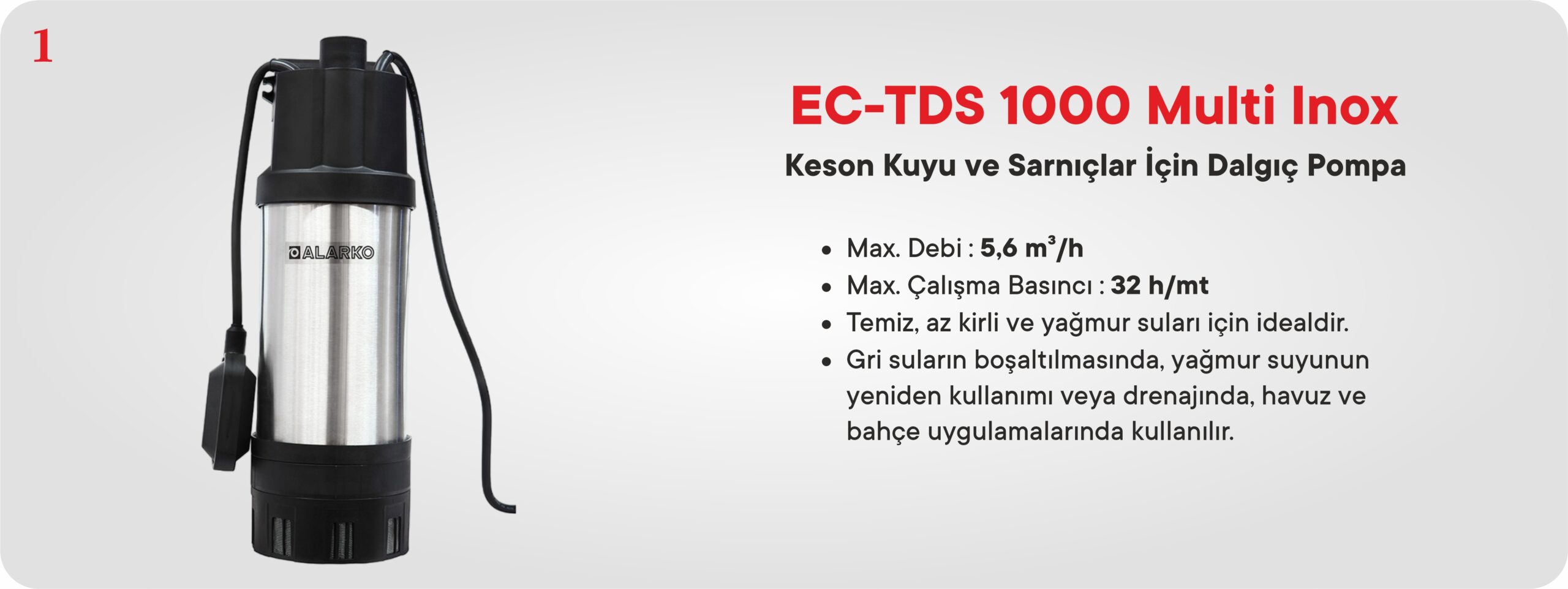 Diamond EC-TDS1000 Multi Inox Serisi arşivleri - alarpo.com